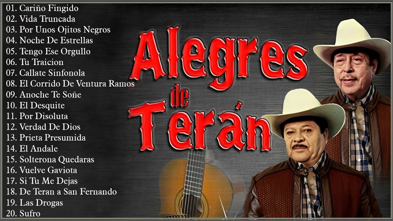 Los Alegres De Teran Las Mejores Canciones || 20 Exitos Inmortales ...