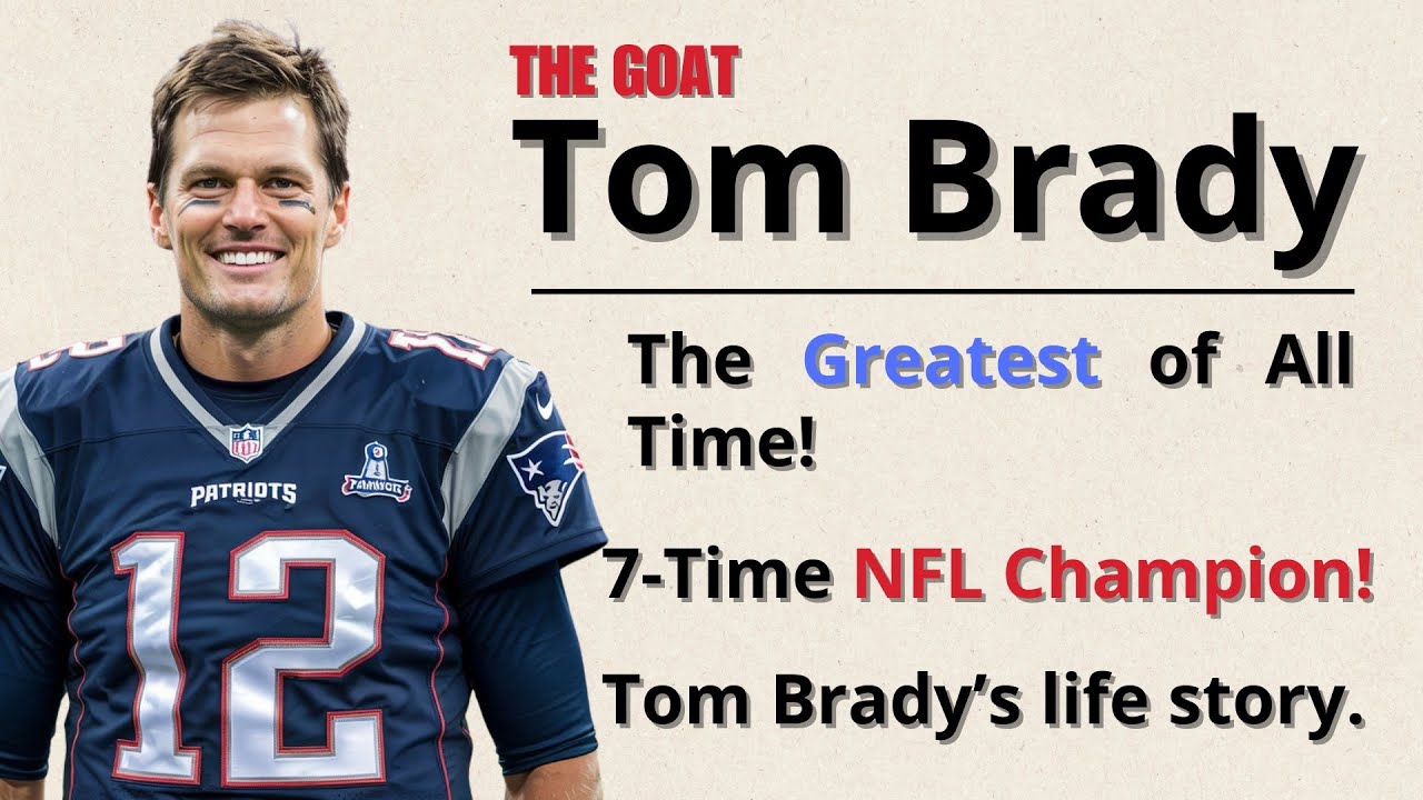 TOM BRADY'S Life Story | Learn English Through Stories | Basic Level ...