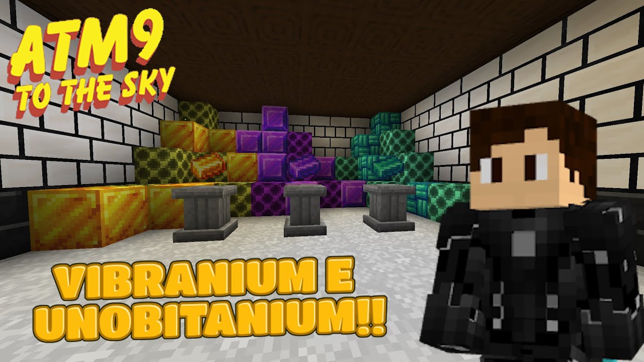 Fazendo Vibranium, Unobitanium e as suas abelhas!! - ATM9: To The Sky ...
