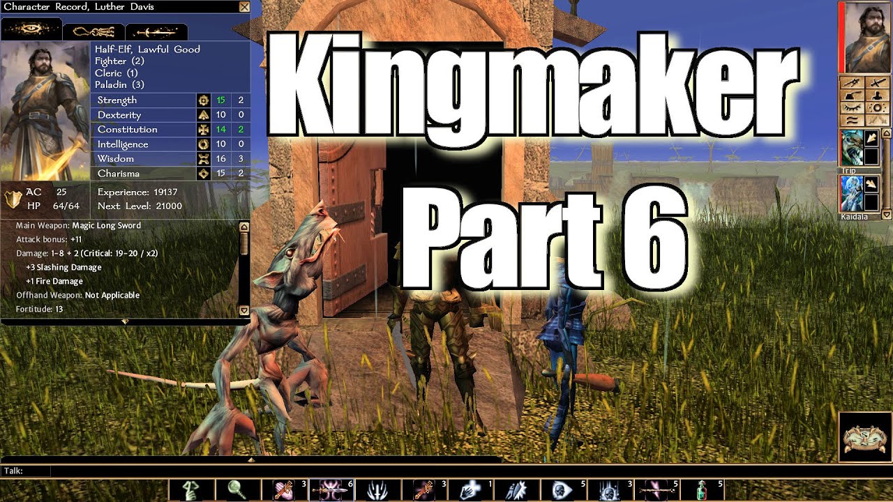 Neverwinter Nights Enhanced Edition Kingmaker Part 6 - YouTube