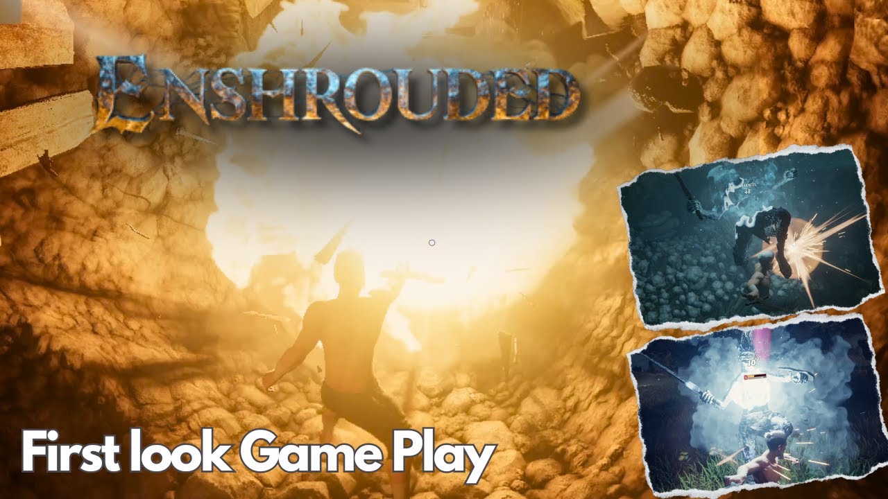 First Look: 'Enshrouded' Upcoming Survival RPG | Crafting & Fighting in ...