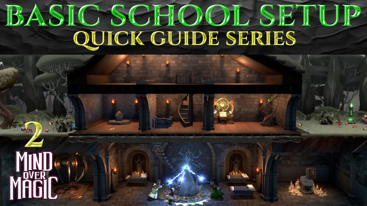 BASIC SCHOOL SETUP - Ic0ns Quick MIND OVER MAGIC Guides Ep 2 - YouTube