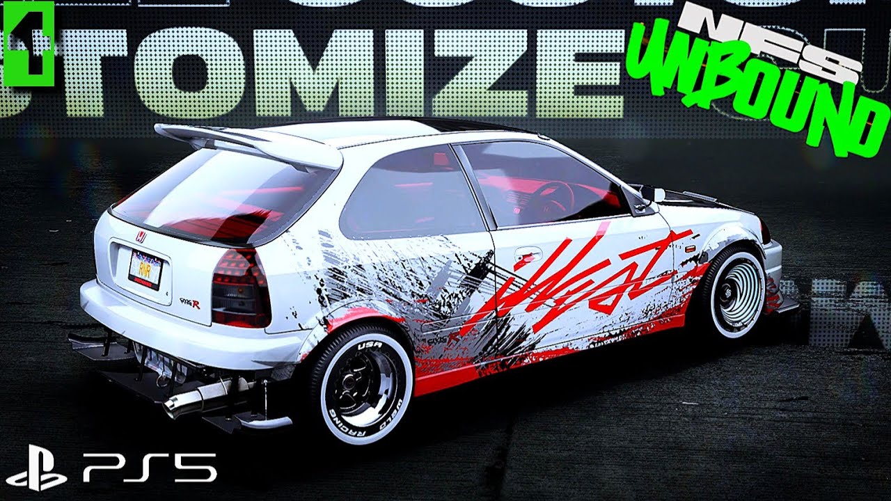 QUALIFIERS WITH CIVIC TYPE R : NFS unbound - YouTube