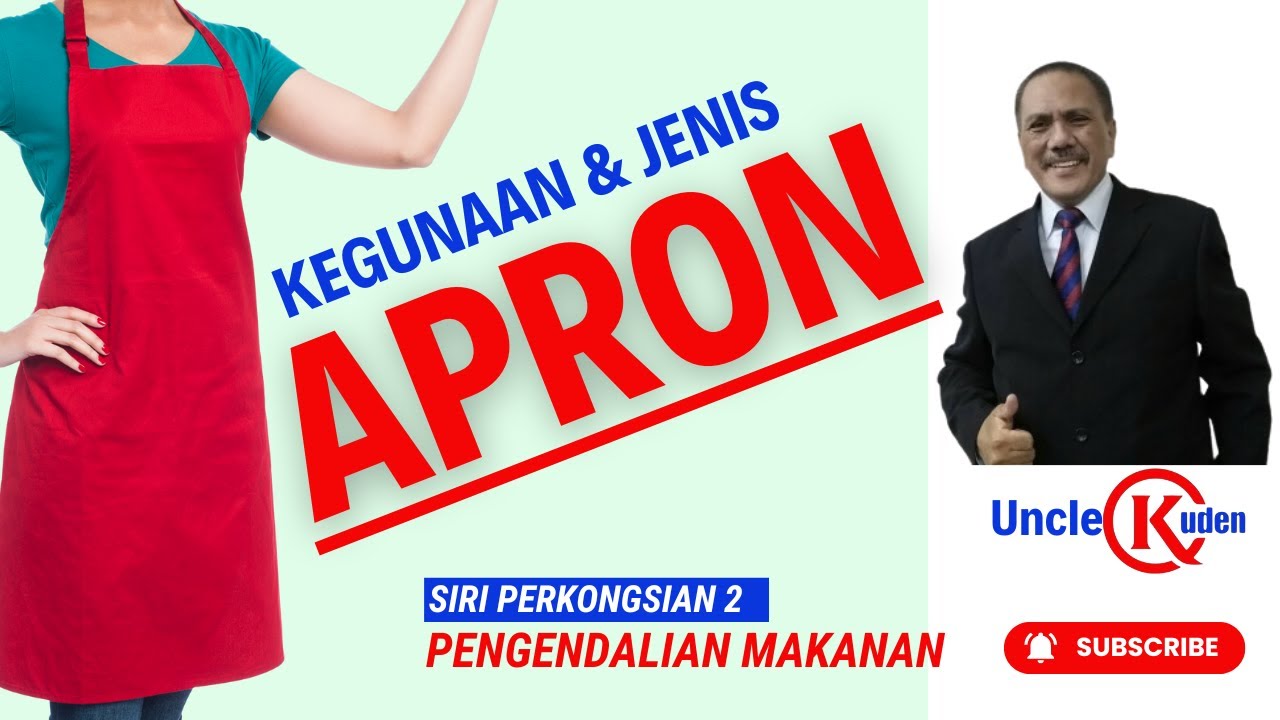 "Kegunaan dan Jenis Apron: Panduan Untuk Pengendali Makanan" - YouTube
