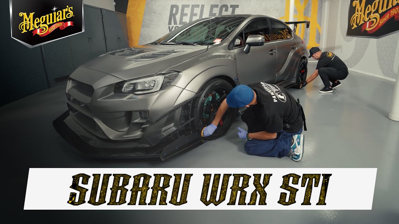 Subaru WRX STI Varis Widebody Car Wash & Detail for upcoming Car Show ...