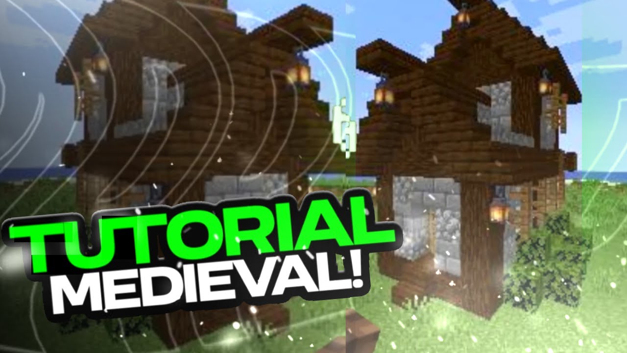 CASA MEDIEVAL SIMPLES NO MINECRAFT! - YouTube