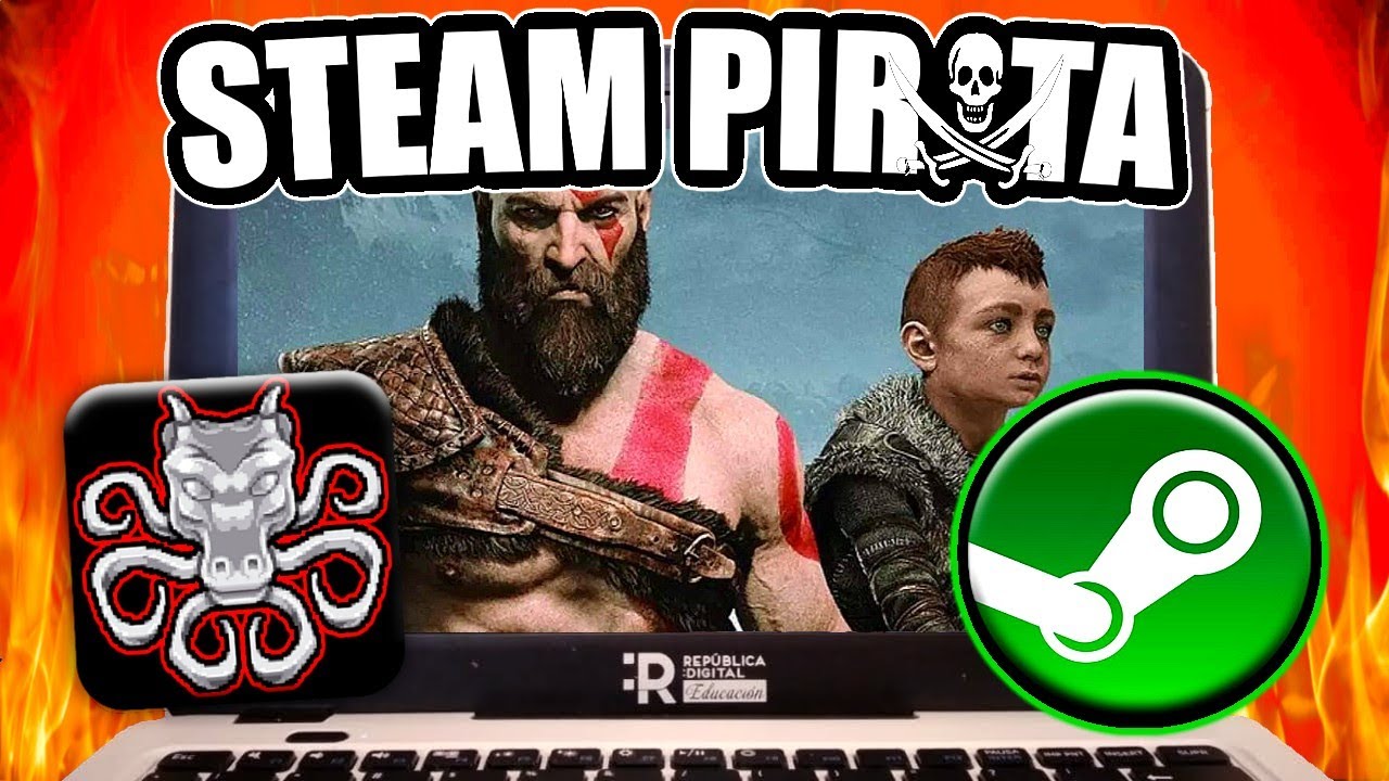 Cómo descargar e instalar HYDRA: ¡UN "STEAM PIRATA"! - YouTube