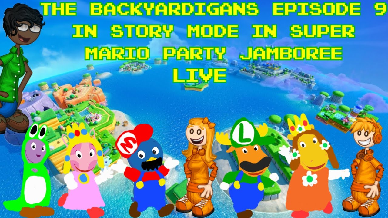 The Backyardigans Episode 9 In Story Mode In Super Mario Party Jamboree ...