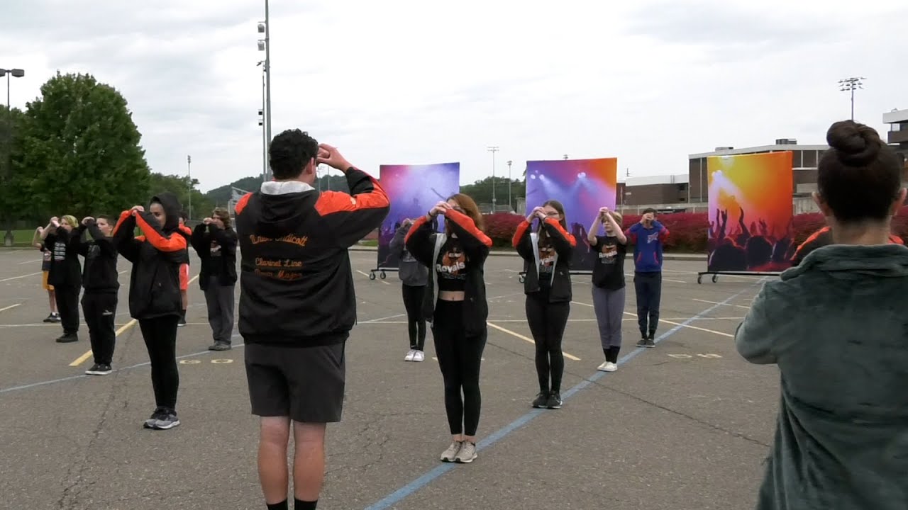 Marching Band: First Competition Prep - YouTube