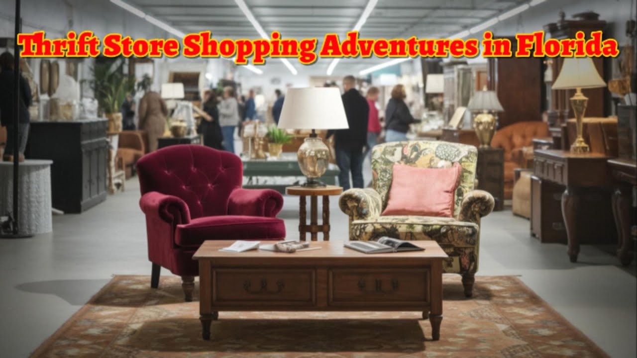 Join Me On An Exciting Florida Thrift Store Adventure - YouTube