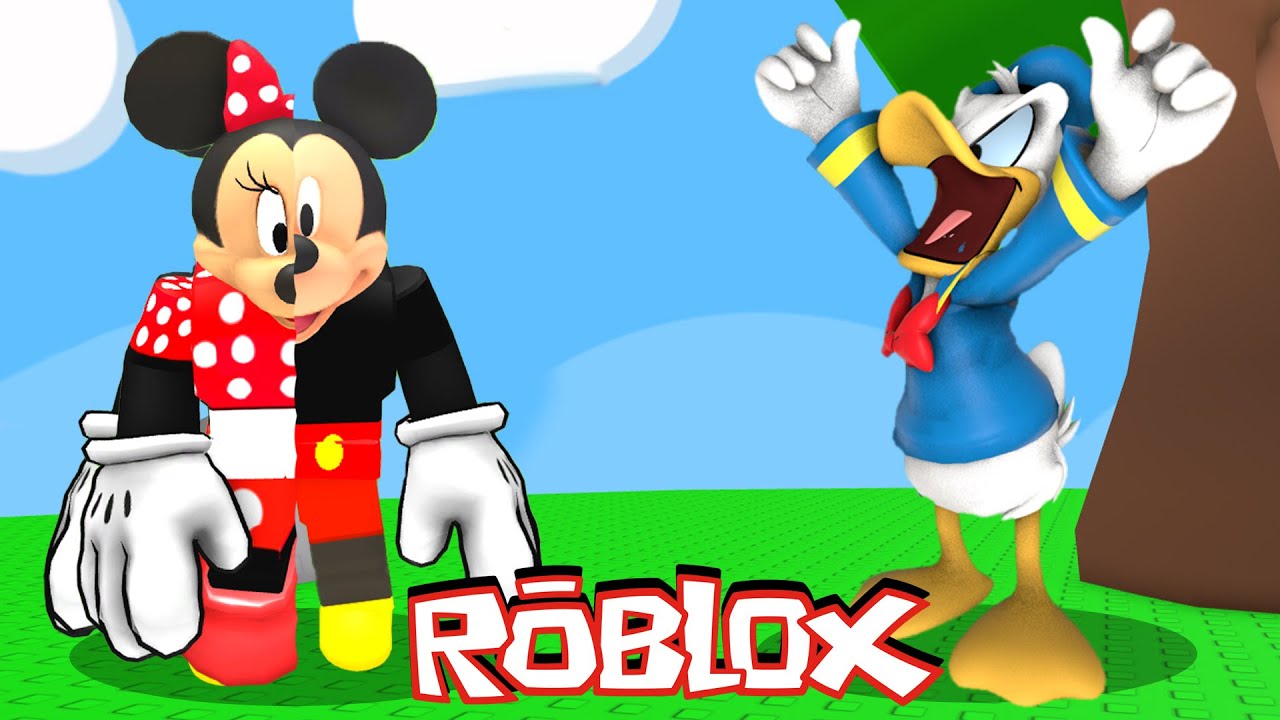 Mickey Mouse & Minnie Mouse Play Combine Us in Roblox - YouTube