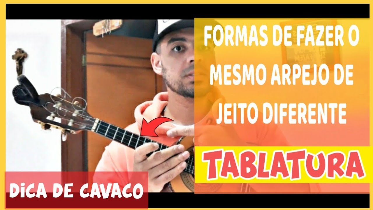 DICA DE CAVACO - Arpejo em Bm7 - YouTube
