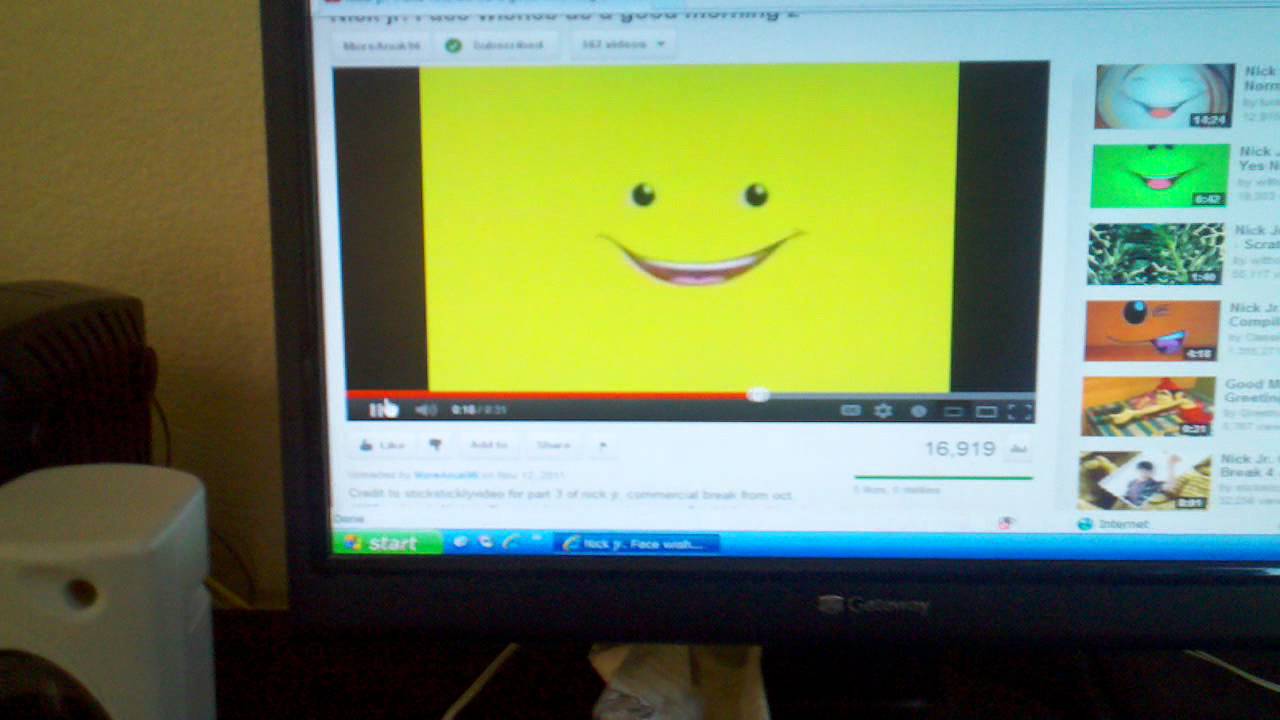 Nick jr face wishes you a good morning 2 - YouTube
