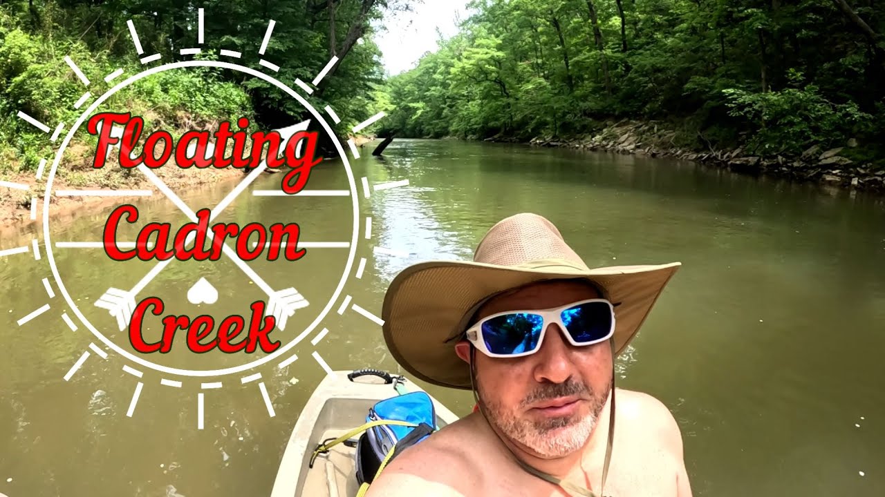 Floating Cadron Creek From Mill Creek Bridge to Hwy 65 Bridge - YouTube