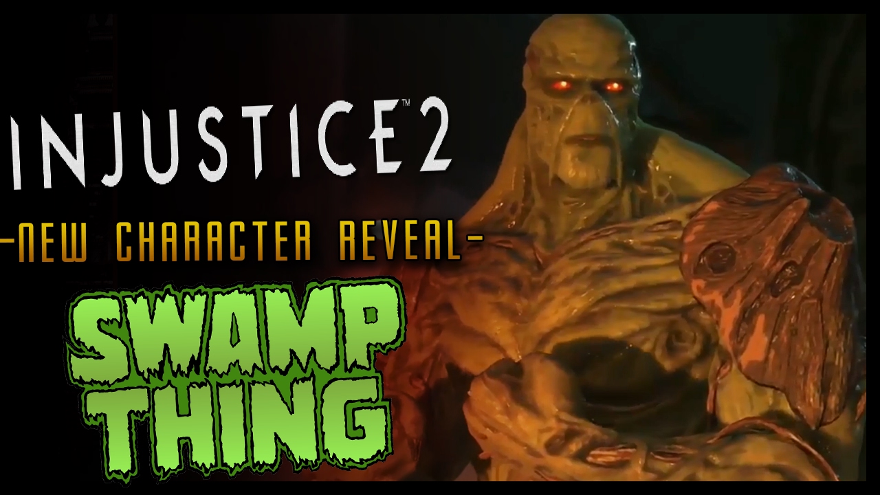 INJUSTICE 2 Swamp Thing Gameplay Trailer - YouTube