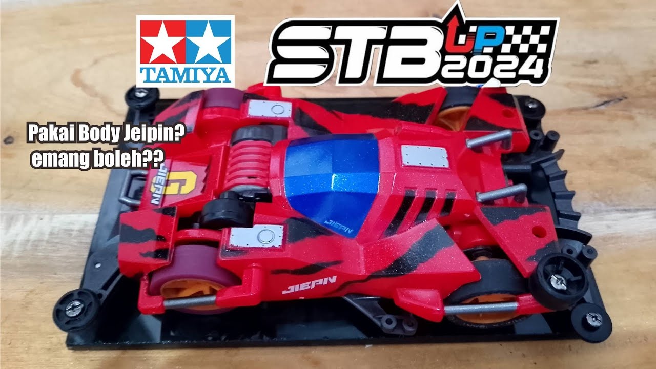[ミニ四駆 ] TAMIYA STB UP 2024 FAVORIT JUARA!! BROCKEN GIGANT FM-A CHASSIS ...