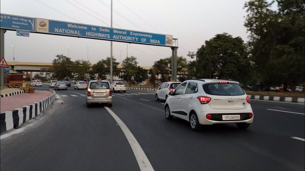 delhi meerut expressway elevated road 14 lane highway Delhi phase 1 ...