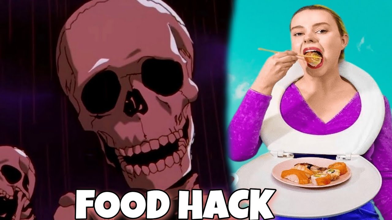 Skeletons Roast @5-Minutes Crafts ||Food Hack || SkeleTon Time - YouTube