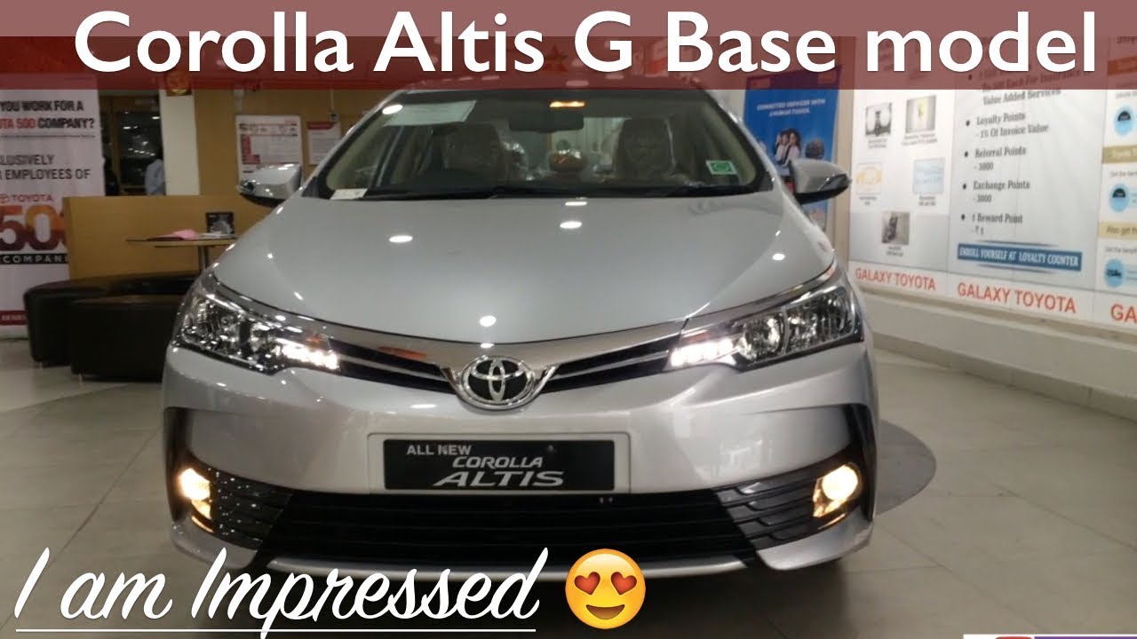 2017 Toyota Corolla Altis G Base Model Interior,Exterior Walkaround and ...