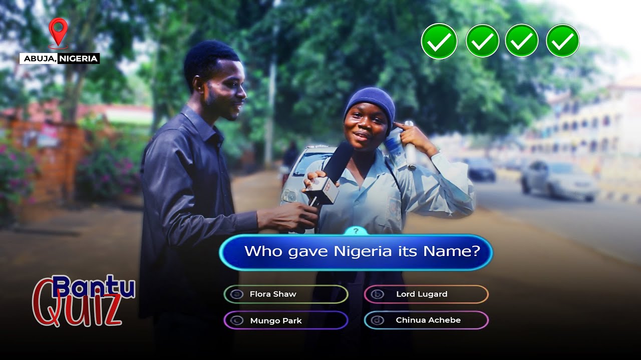Secondary School Girl STUNS Everyone! Bantu Street Quiz. - YouTube