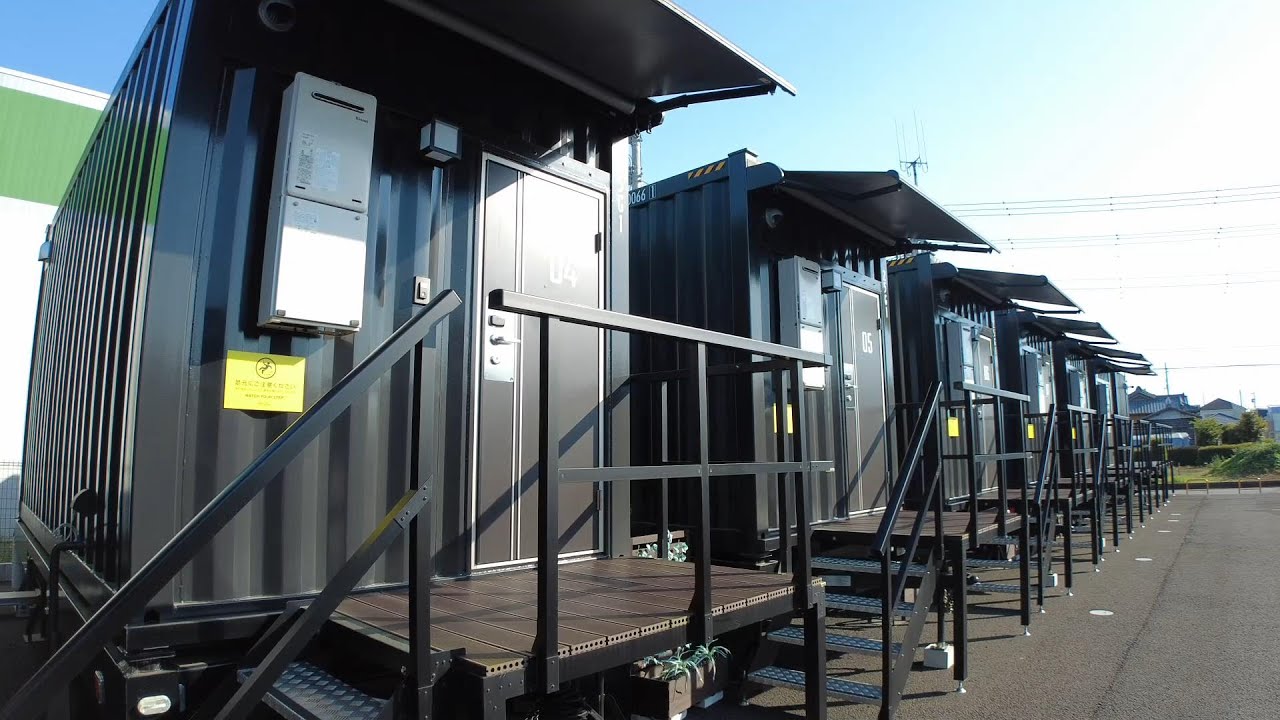 Stay at the Container Hotel in Japan - YouTube