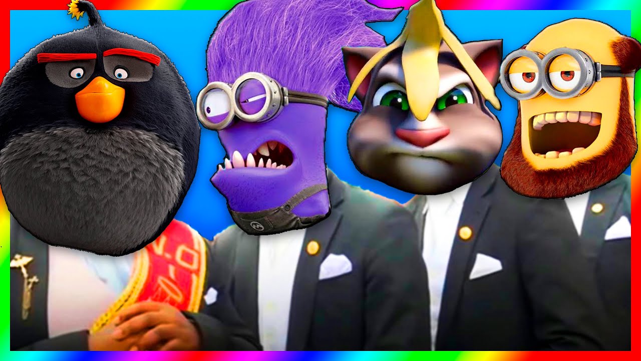 Angry Birds & Minions 2 & My Talking Tom - Coffin Dance Song (COVER ...