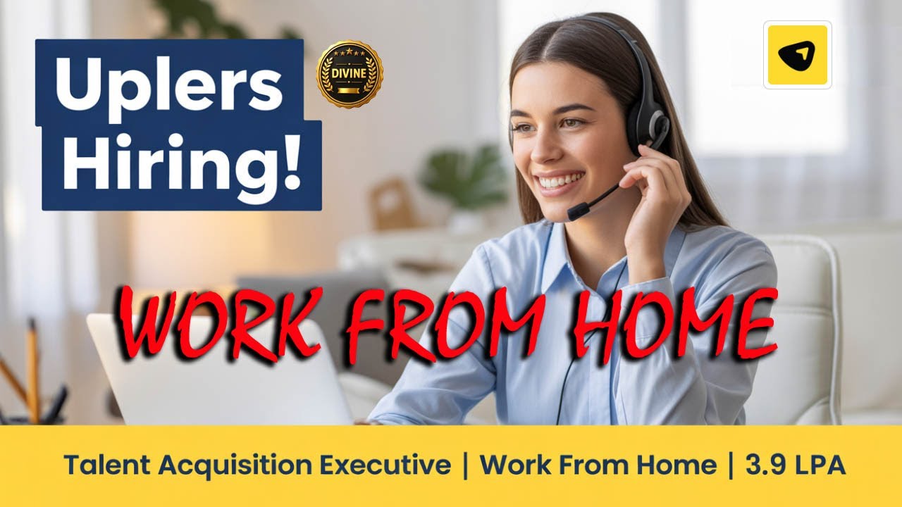 Uplers Recruitment 2025 | Work From Home HR Jobs | Talent Acquisition ...