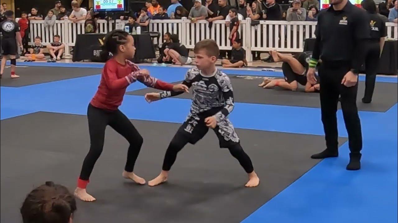 8 year old Jiu Jitsu Grey Belt - BJJ Tour Stockton, CA 03/18/23 Nazary Perkov No-Gi #1 - YouTube