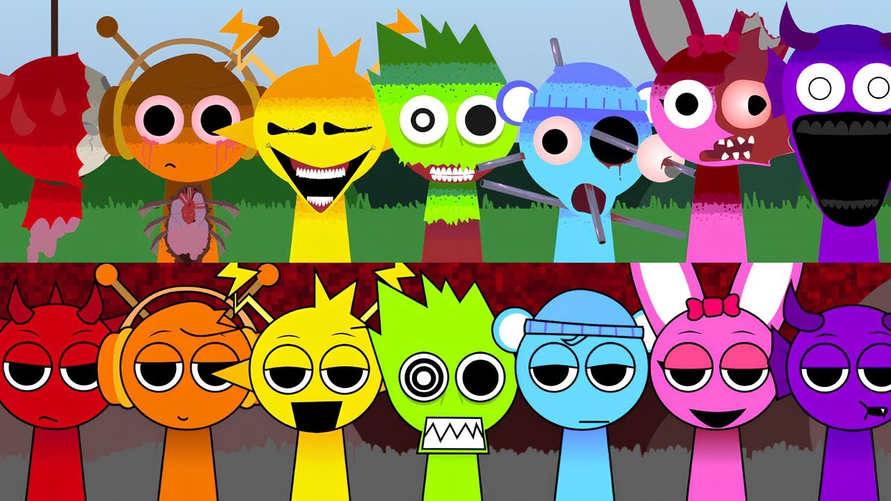 Retake Sprunki ROLES SWAP But PHASES Swapped - YouTube