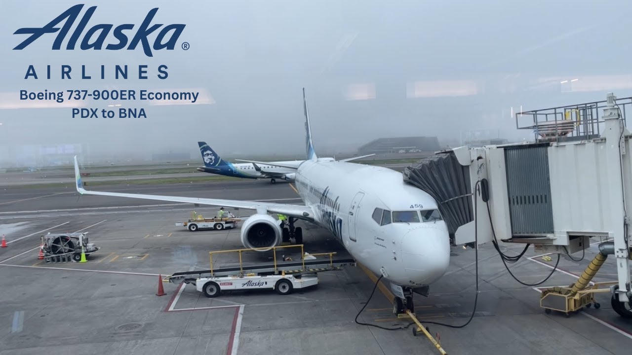 TRIP REPORT (ECONOMY) | Alaska Airlines | 737-900ER | Portland (PDX) to ...
