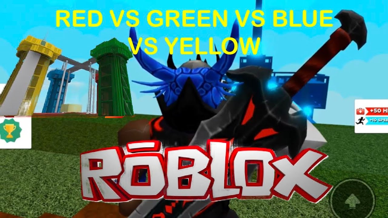 ROBLOX || RED VS GREEN VS BLUE || GAME PLAY || AARYA - YouTube