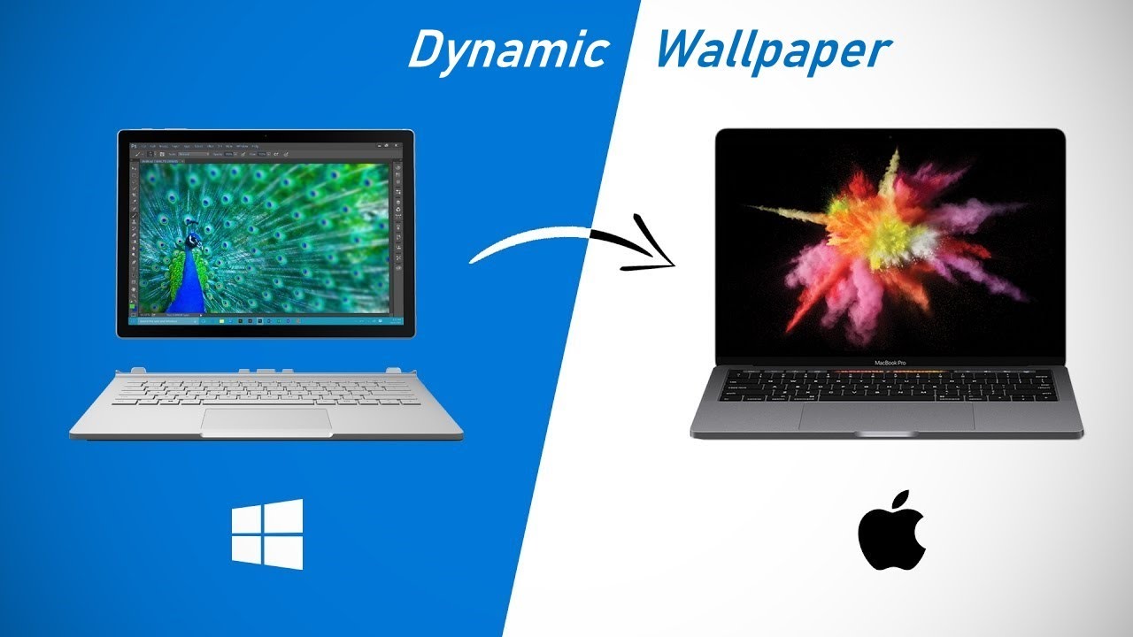 Make Windows look like MAC OS(Wallpaper) - YouTube