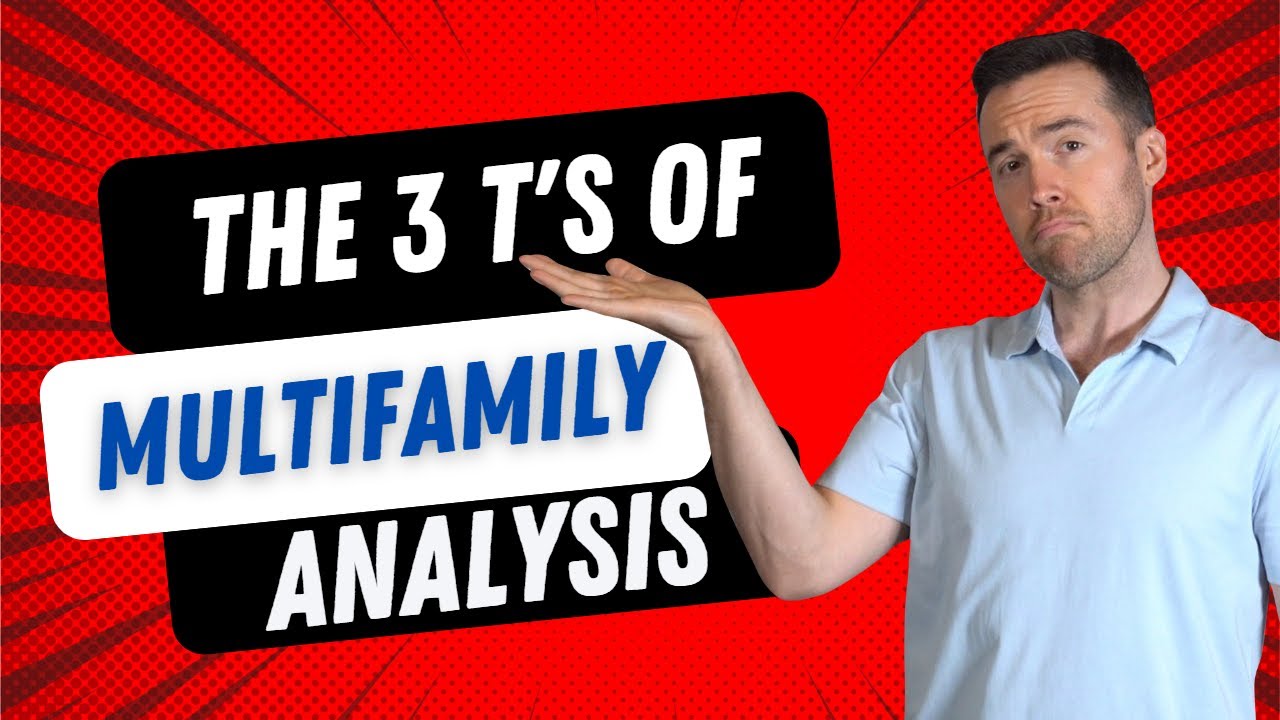 Underwriting Multifamily Deals (The 3 T’s of Multifamily Analysis) - YouTube