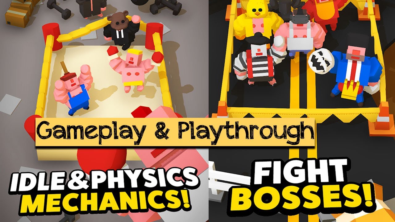 Idle Boxing - Idle Clicker Tycoon Game - Android / iOS Gameplay - YouTube