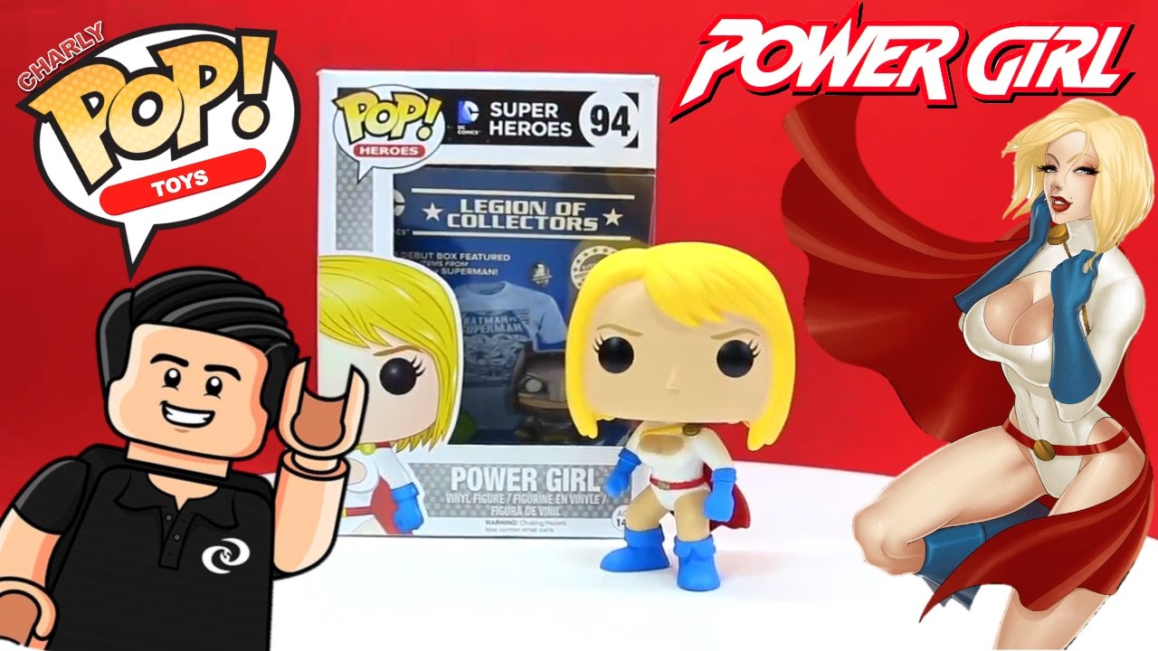 Super Heroes DC POWER GIRL 94 Review Funko Pop - YouTube