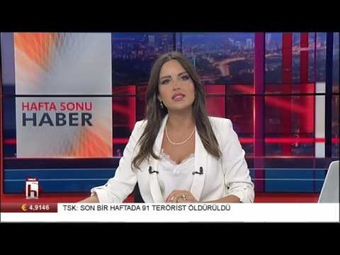 Halk Tv'nin güzeller güzeli spikeri Mehtap Özkan ile Hafta Sonu Ana Haber