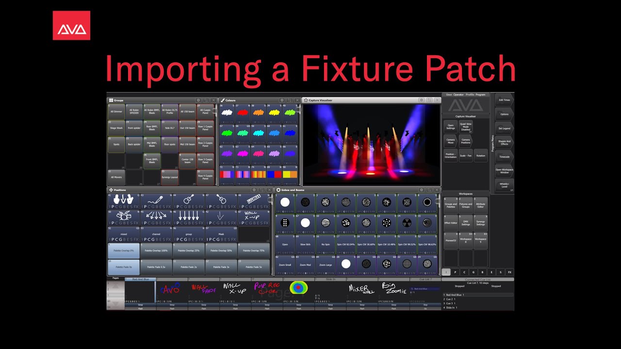 Importing a Fixture Patch - YouTube