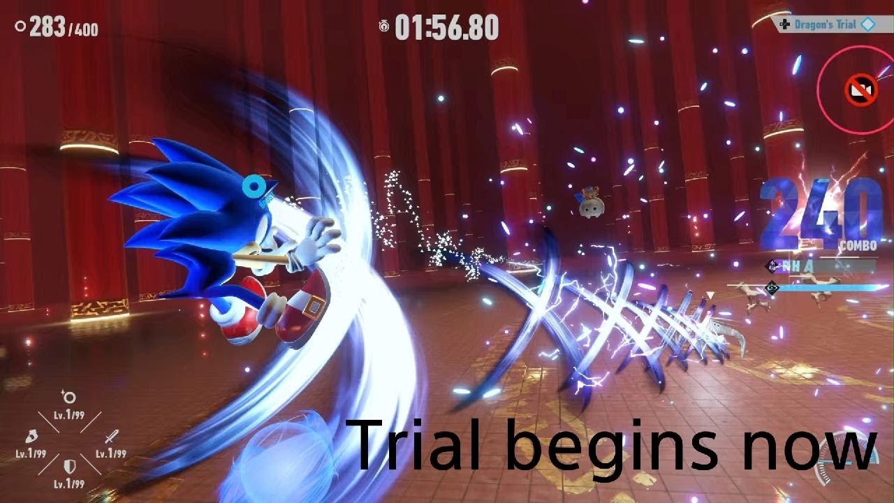 SONIC FRONTIERS Trial begins Now - YouTube