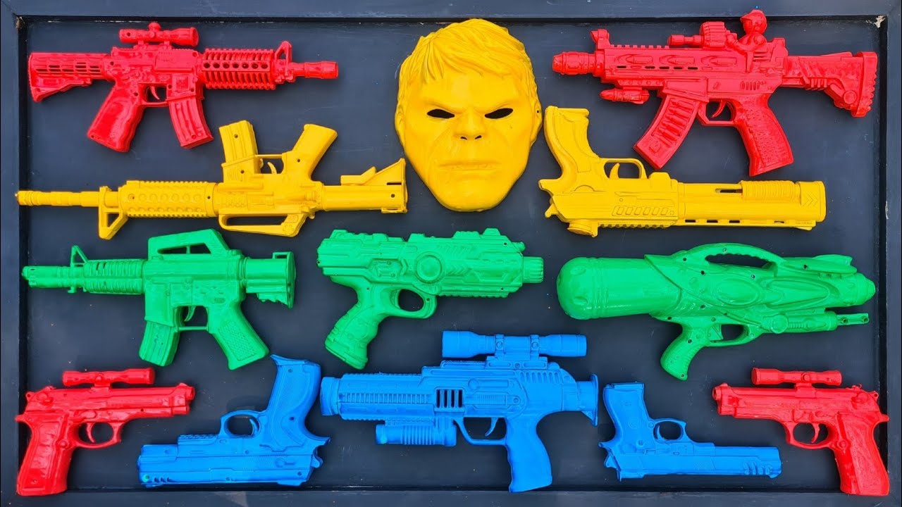 Cleans Sniper Rifle, Shotgun, Soft Bullet Gun, AK47, M16, M4, Cowboy ...