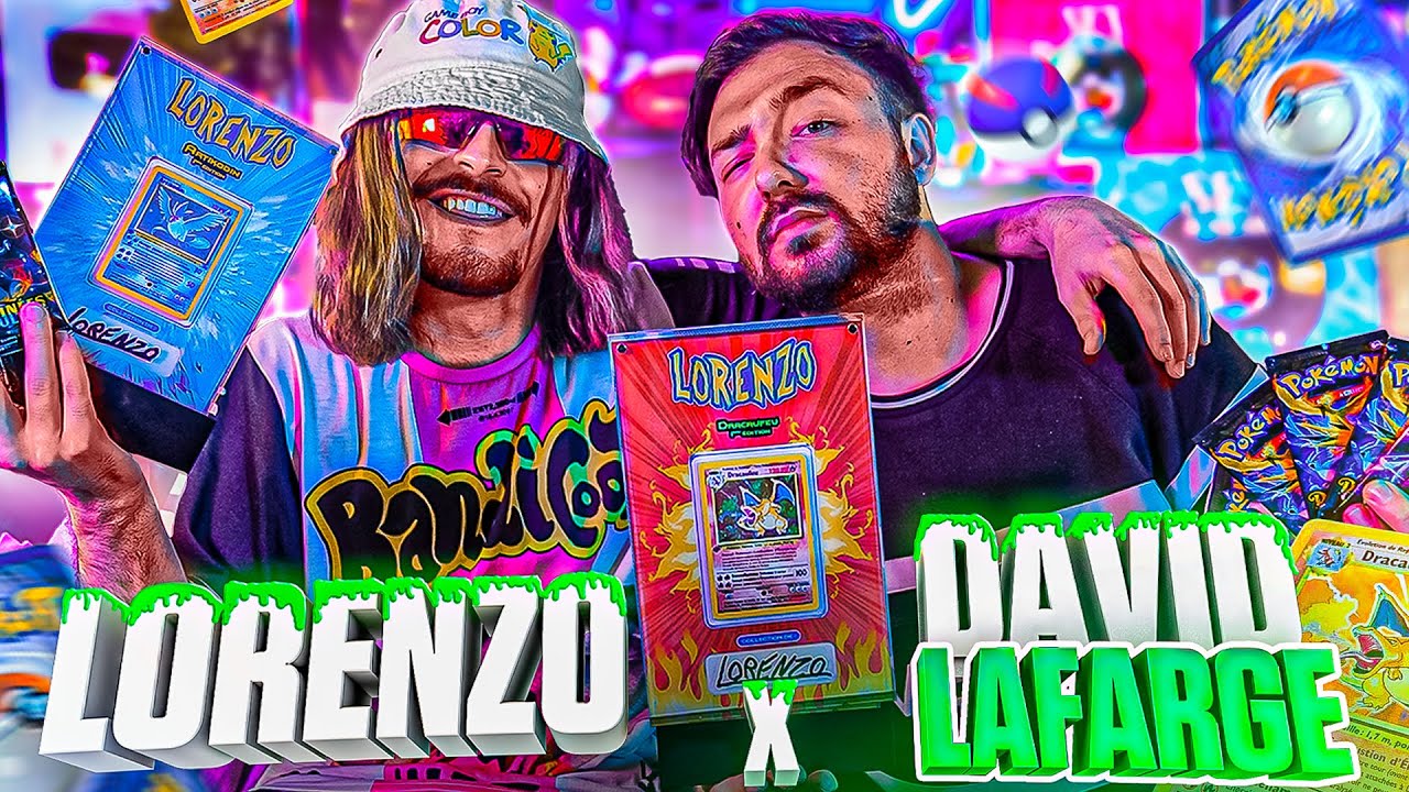 LORENZO Feat DAVIDLAFARGEPOKEMON ! BATTLE D’OUVERTURE DE BOOSTERS ...