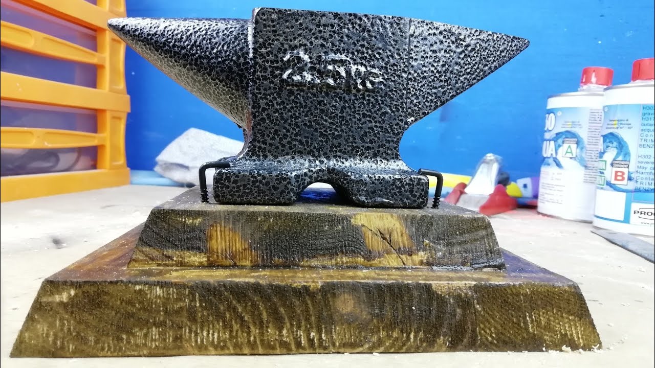 Diy Small Anvil Stand under 2 Euro - YouTube