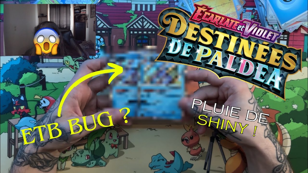 0,001% de CHANCE ETB BUG DESTINEES DE PALDEA? EV4.5 - YouTube
