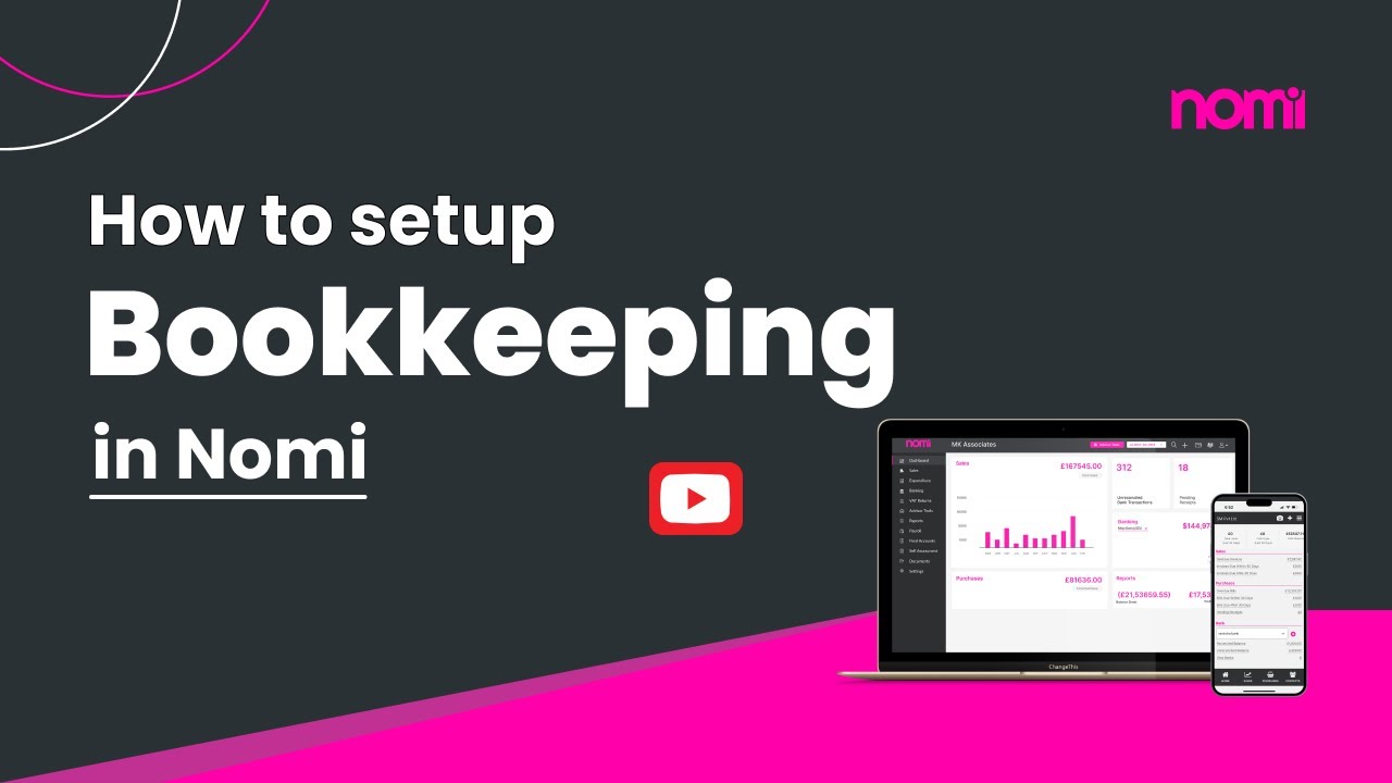 How to Setup Bookkeeping Software | Accountants and Bookkeepers | Nomi ...