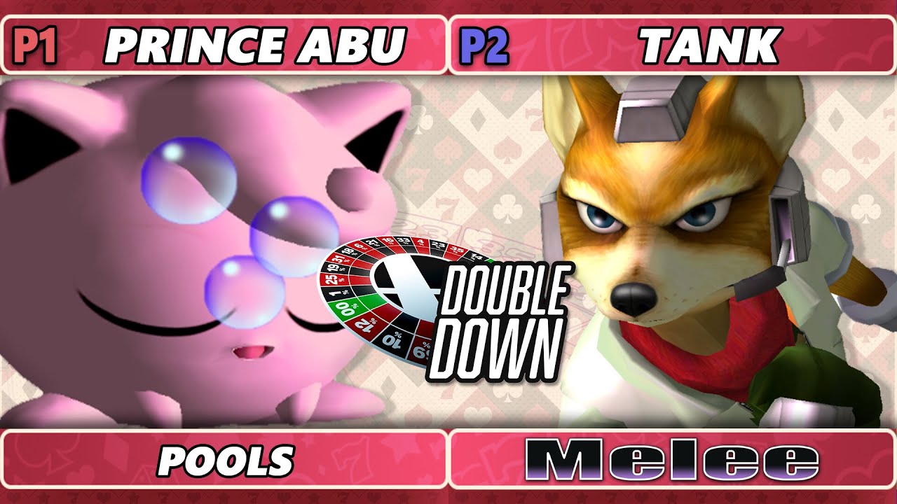 Double Down 2022 - Prince Abu (Jigglypuff) Vs. Tank (Fox) SSBM Melee ...