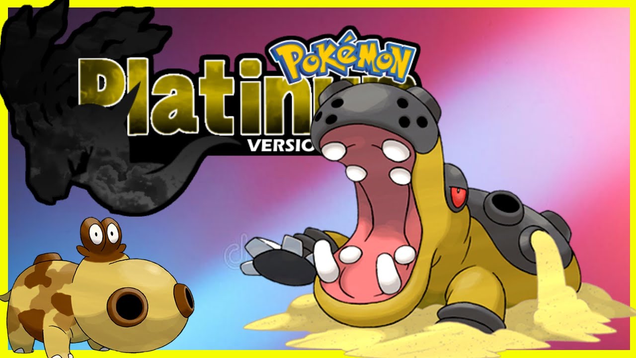 Como Capturar o Hippopotas e Evoluir Para Hippowdon no Pokemon Platinum ...