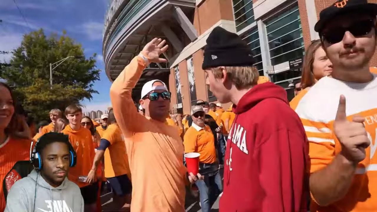 REACTING TO Alabama Fan Trolls Tennessee! - YouTube