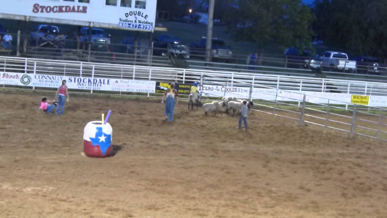 LTR Jubilee Bull Buck-Out -- Mutton Bustin' - YouTube
