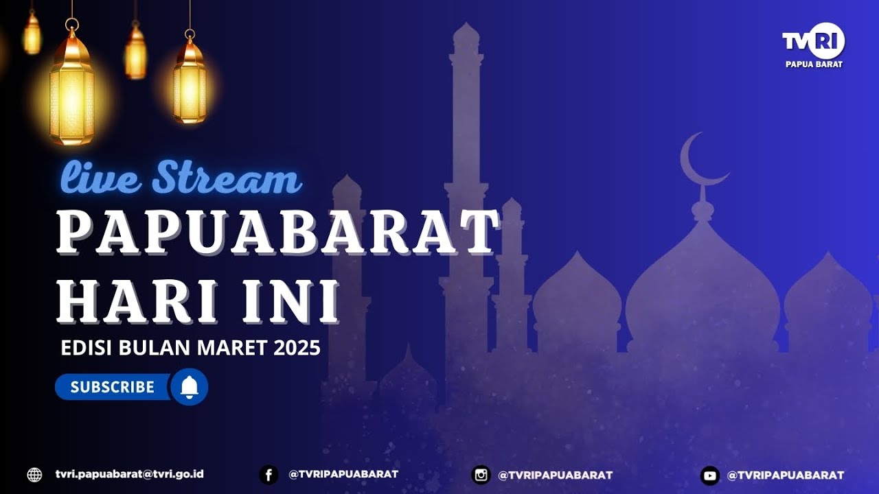 🔴LIVE STREAM ~ PAPUA BARAT HARI INI ~ EDISI 08 MARET 2025 ~ TVRI PAPUA ...