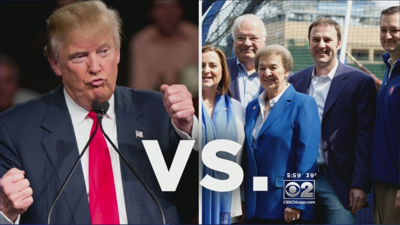 Donald Trump Blasts Ricketts Family On Twitter - YouTube