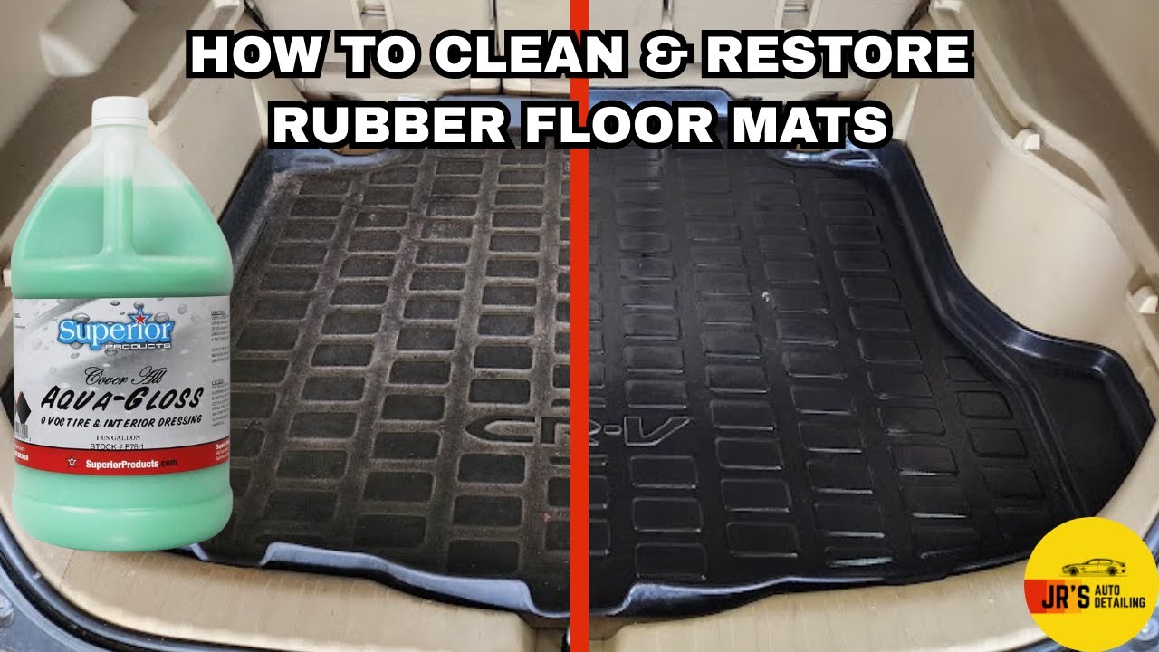 How To Deep Clean & Restore Your Rubber Floor Mats At Home | ALL ...